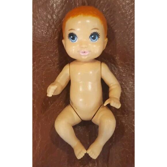 Mattel | Toys | Mattel Barbie Red Hair Baby Toddler Moveable Jointed ...